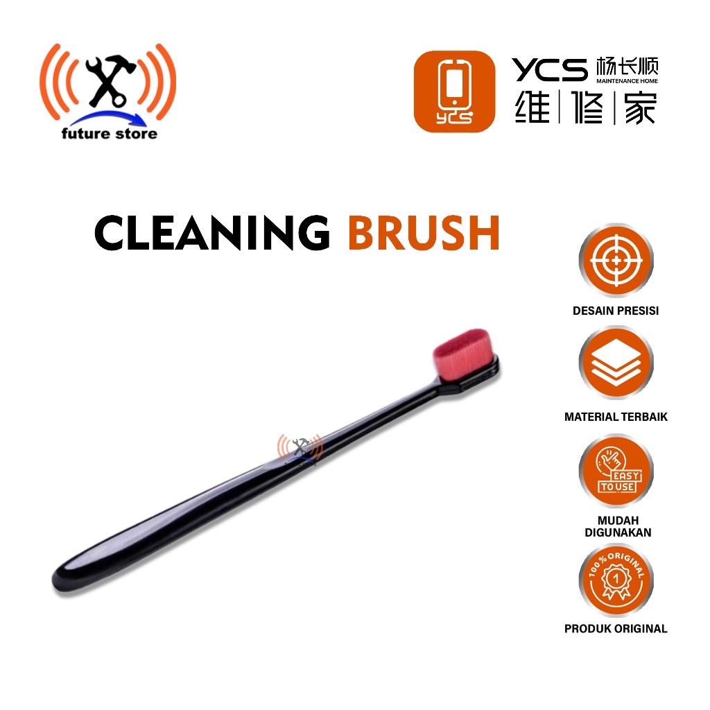 Jual YCS SOFT CLEANING BRUSH FOR PHONE, LAPTOP, PCB, CPU, BGA ...