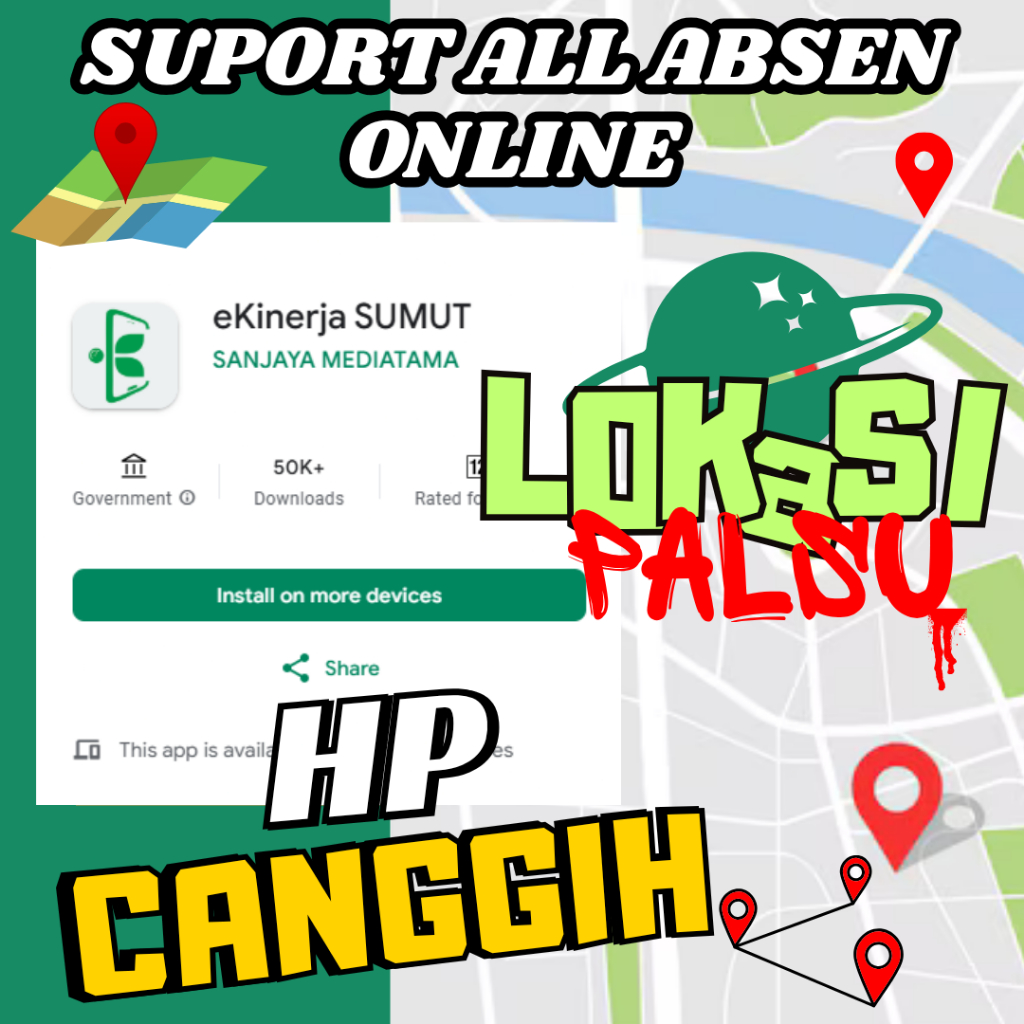 Jual Absen online absen jarak jauh support absen scan wajah redmi 9a hp ...