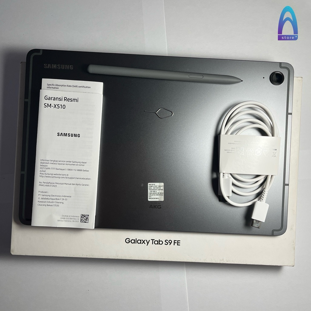 Jual Samsung Tab S9 FE Wifi 6/128 Resmi Second | Shopee Indonesia