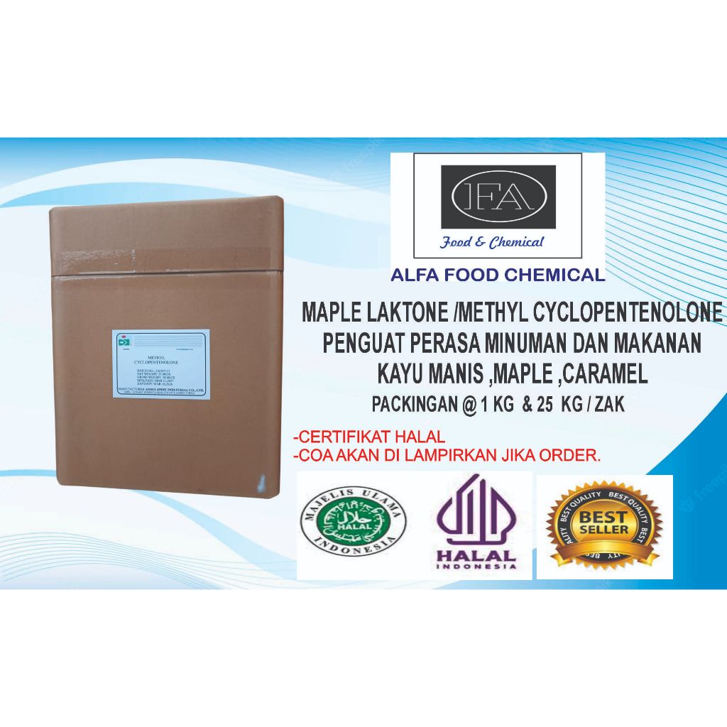Jual MAPLE LACTONE/MAPLE LAKTONE PERISA MAKANAN DAN MINUMAN/PERISA KAYU ...