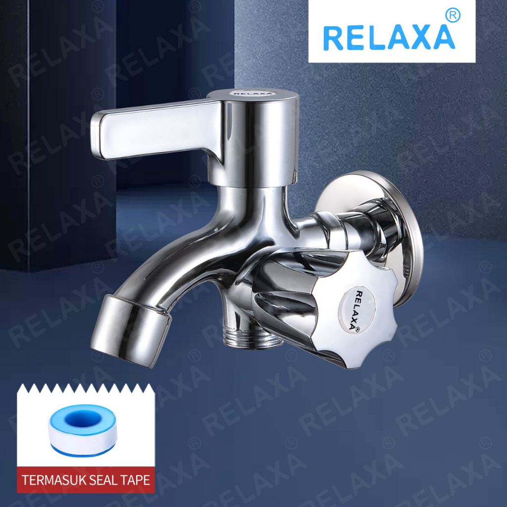 Jual KERAN AIR Kran Cabang 2 DUA Engkol Baling Keran Shower Multifungsi ...