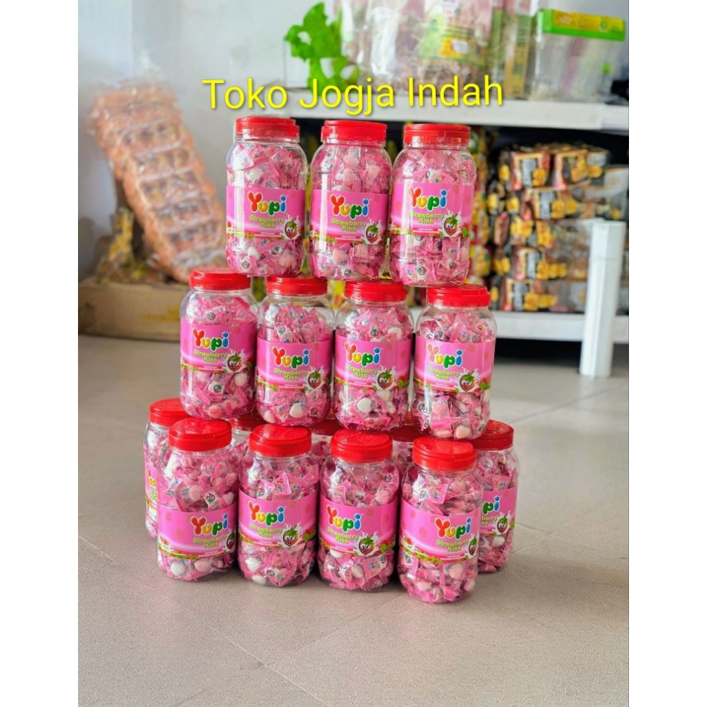 Jual Permen Yupi toples 1 Dus isi 6 toples | Shopee Indonesia