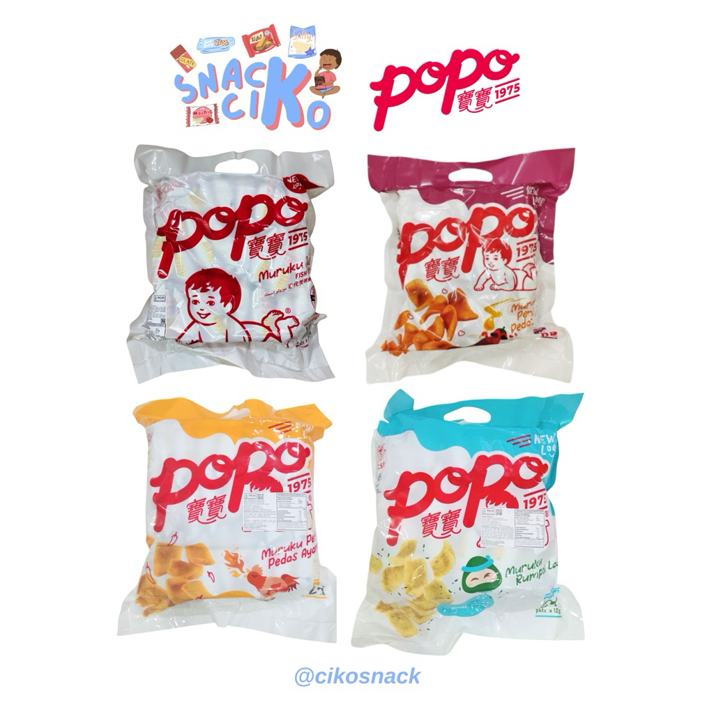 Jual [READY] Popo Muruku Bag 12g (24pcs) | Shopee Indonesia