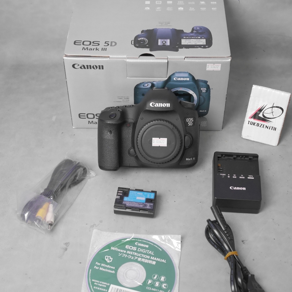 Jual Canon EOS 5D Mark III Body Only - Kamera DSLR Full Frame - D03477 ...