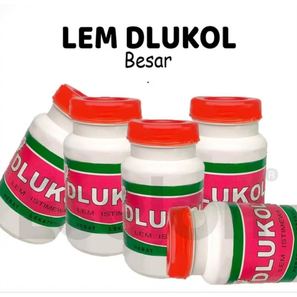 Jual Lem Colek Dlukol/Lem Sagu Dlukol Besar ( 1botol ) | Shopee Indonesia