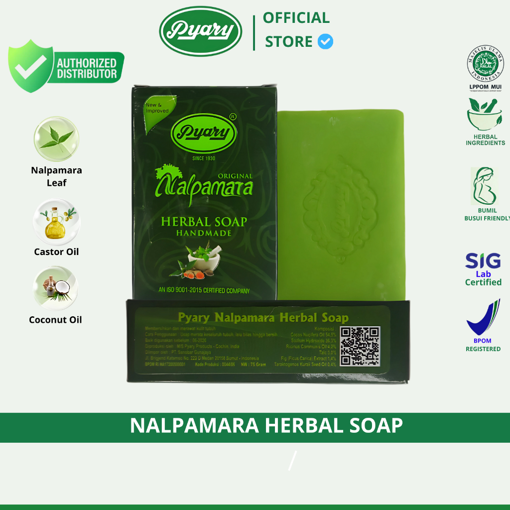 Jual [Official] Sabun Arab PYARY Nalpamara Soap 100% Original BPOM RI ...