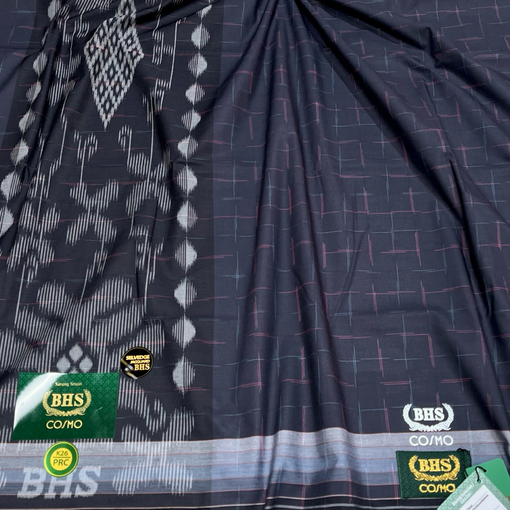Jual SARUNG BHS COSMO GOLD K26 PRC 6 ABU TUA SELVEDGE JACQUARD | Shopee ...