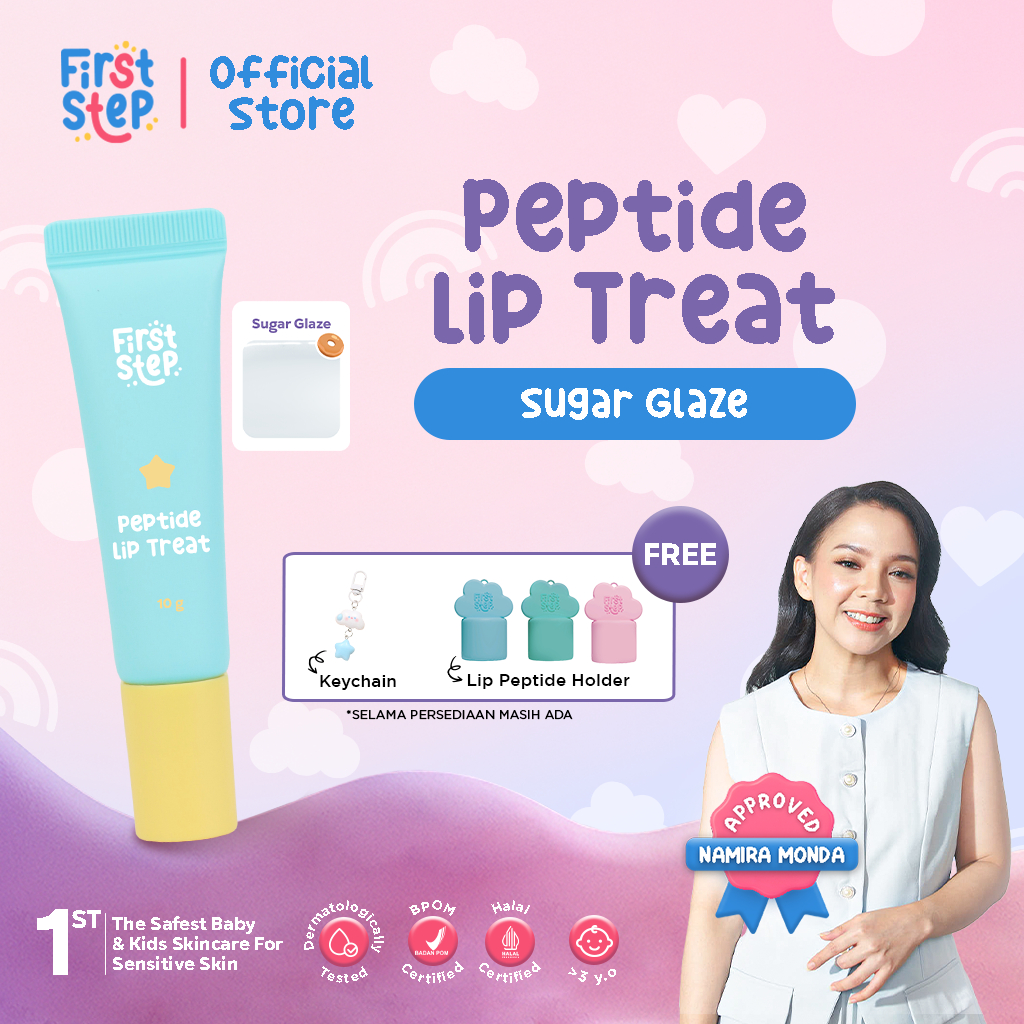 Jual FIRST STEP Peptide Lip Treat Sugar Glaze 10 g | Shopee Indonesia