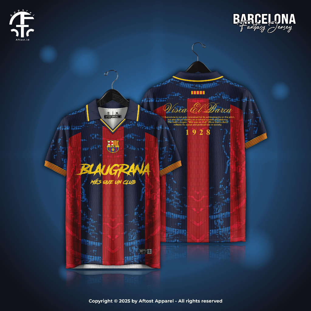 Jual Jersey Baju Retro/Vintage Barca Black Series Variasi Terbaru Full ...