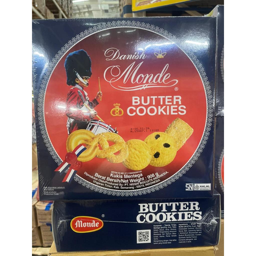 Jual Monde Butter Cookies 908 Gram Monde butter cookies 908 gr makanan ...