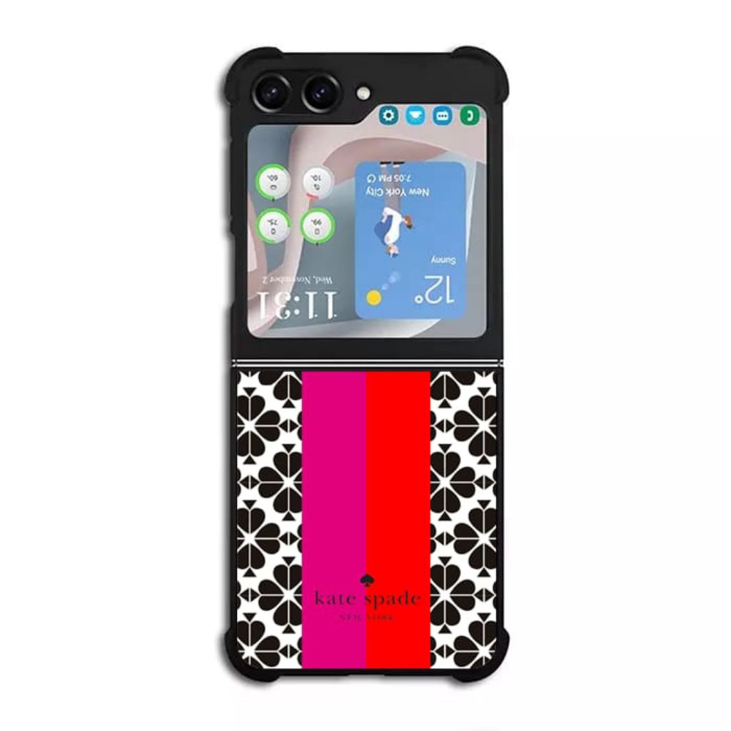 Jual casing softcase hardcase kate pattern 2 samsung z flip 7/z flip 6 ...