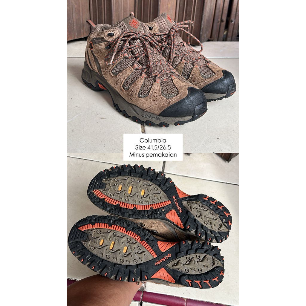 Jual sepatu outdoor Columbia Size 41,5/26,5 | Shopee Indonesia