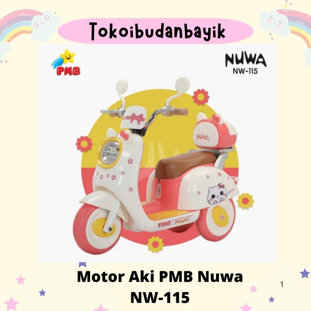 Jual Motor Aki Model Vespa PMB Nuwa NW115 NW-115 | Shopee Indonesia