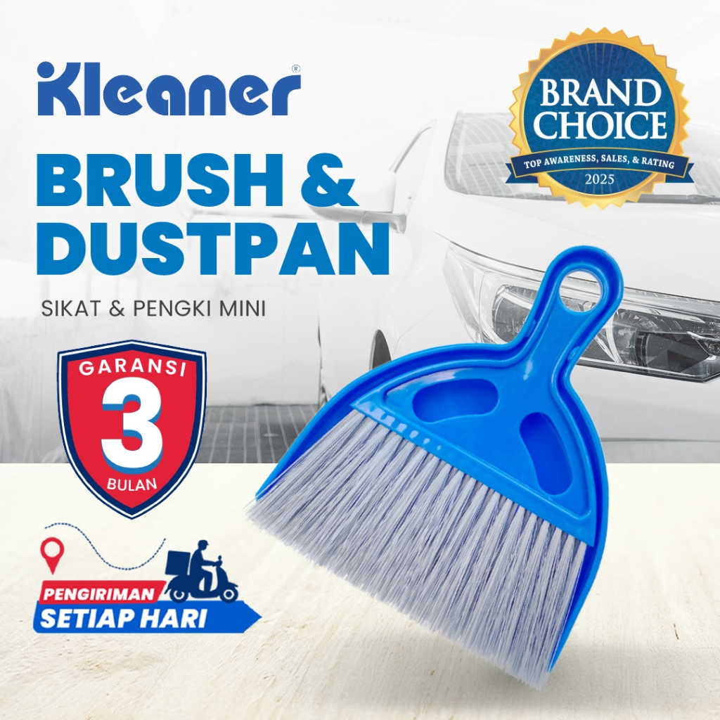 Jual Kleaner Sapu Pengki Mini Dustpan Pembersih Kotoran Karpet Mobil ...