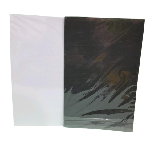 Jual Kertas karton linen hitam putih F4/A3 perbungkus isi 10 lembar ...