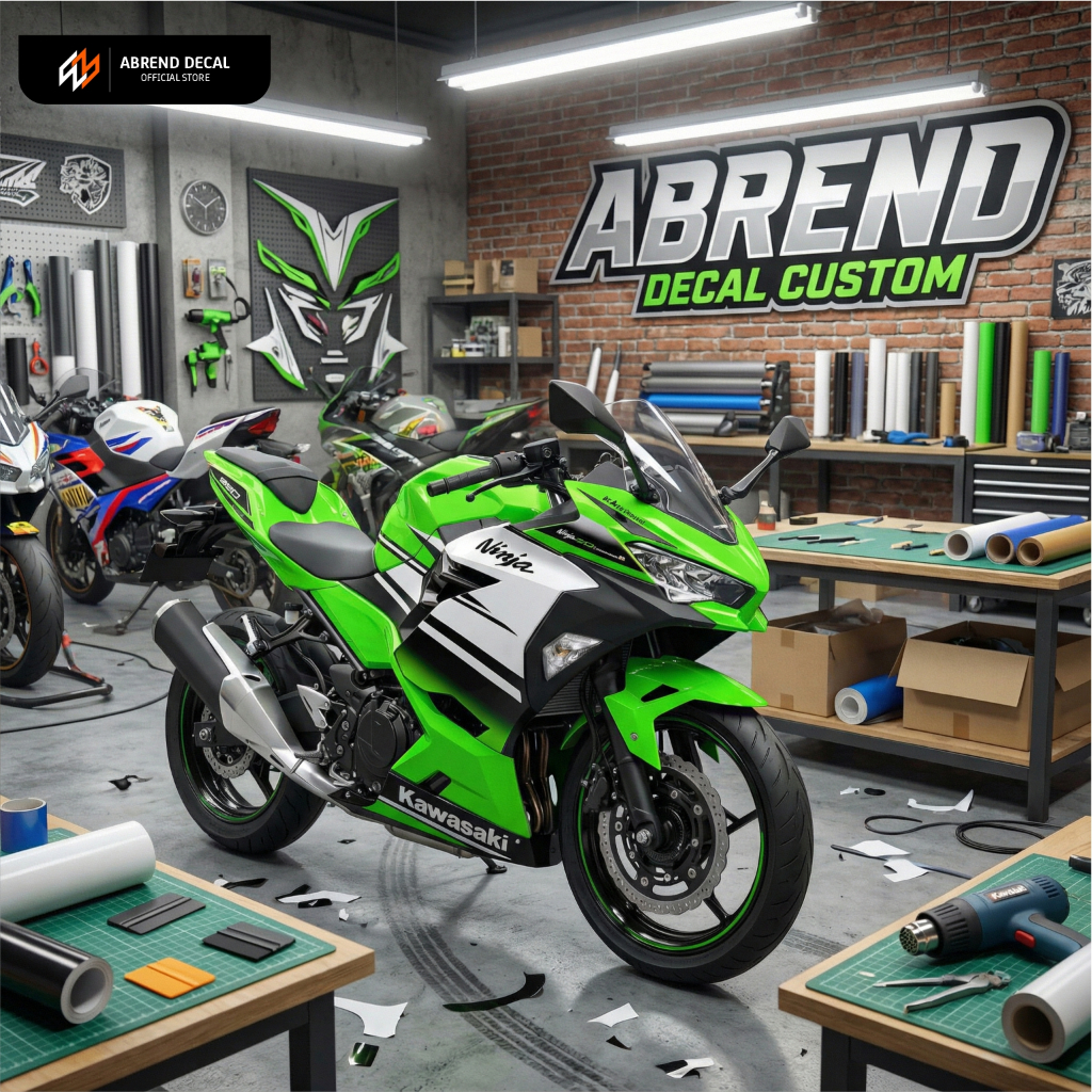Jual Decal Striping Ninja 250 Fi New 30th Anniversary / Sticker Vinyl ...