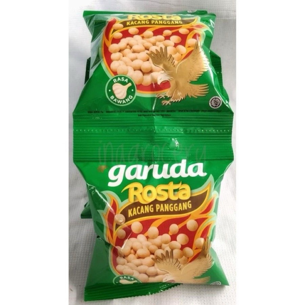 Jual Garuda Rosta Kacang panggang Rasa Bawang ( 11gr x 20pcs ) | Shopee ...