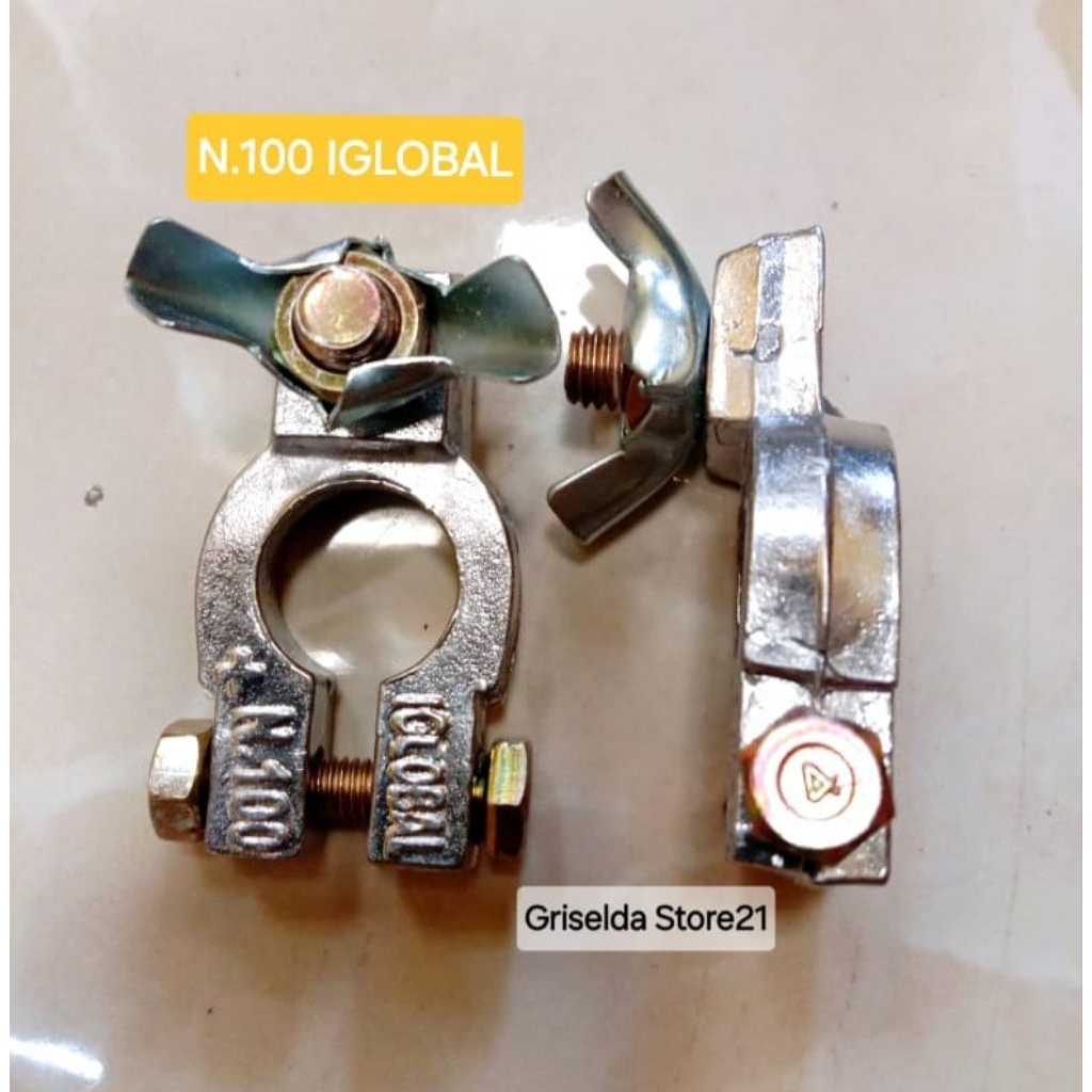 Jual kepala aki besar klem aki besar N100 untuk aki N50 N50Z NS70 N70Z ...