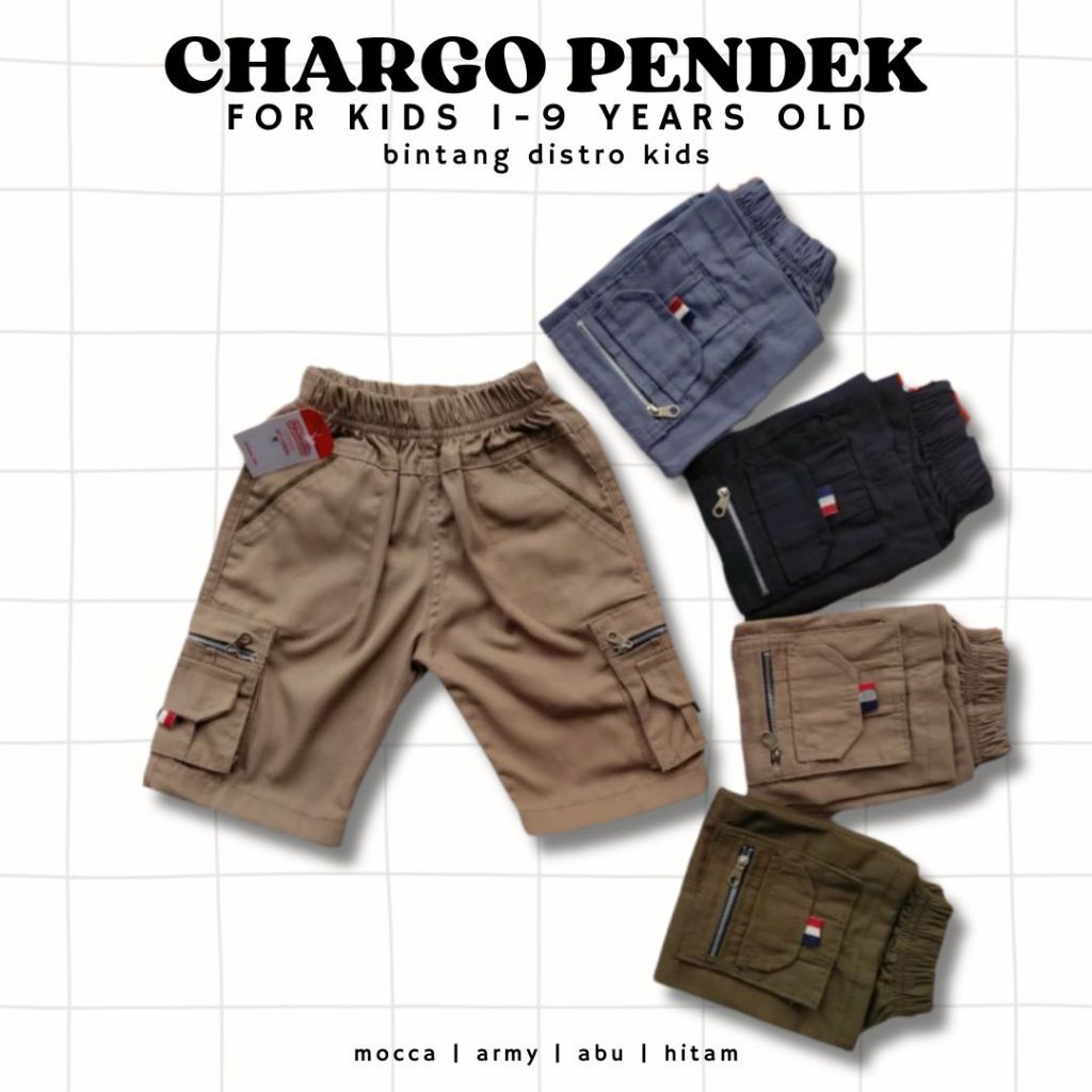 Jual celana pendek chargo anak celana pendek kargo anak | Shopee Indonesia