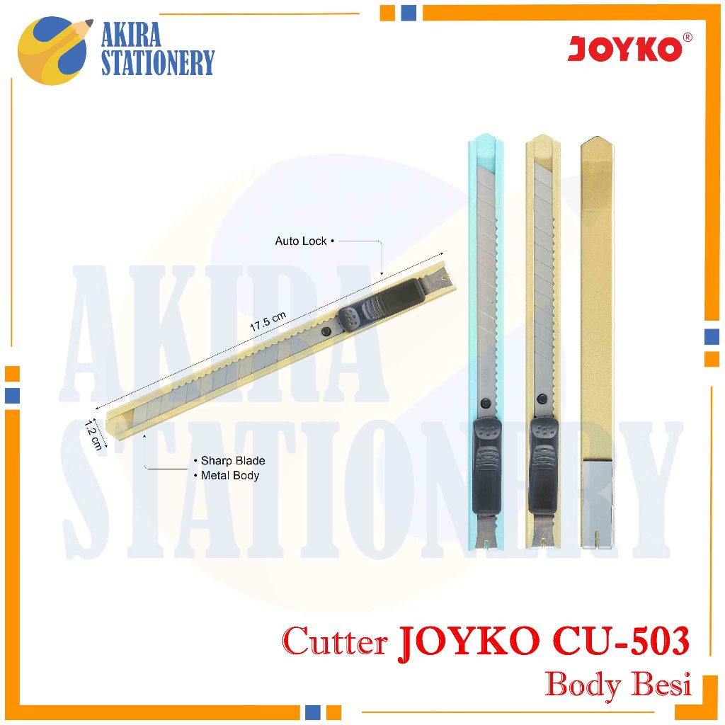 Jual Cutter JOYKO CU 503 Body Besi / Kater Kecil CU-5035 / Cuter ...