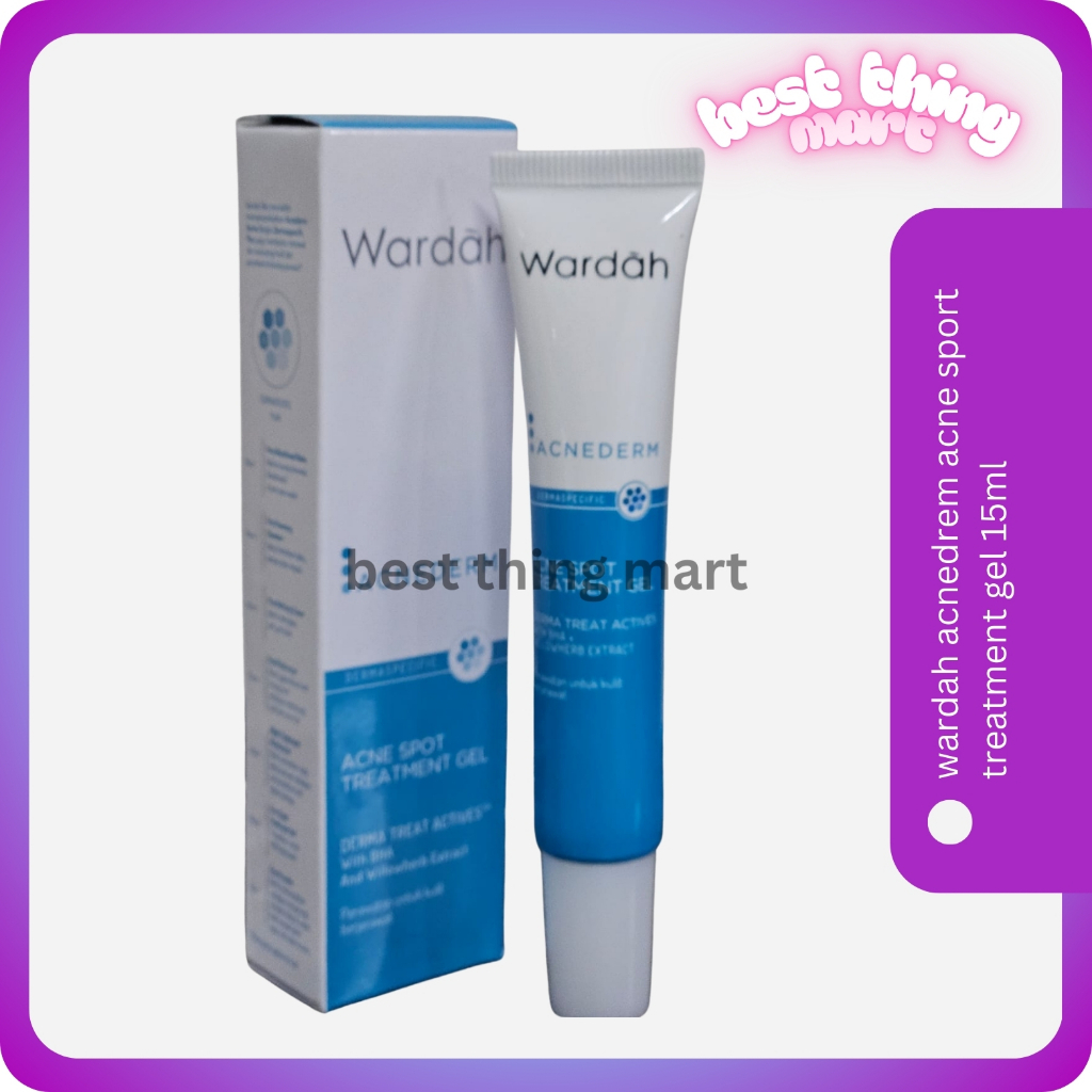 Jual WARDAH Acnederm Acne Spot Treatment Gel 15 ml - Totol Jerawat ...