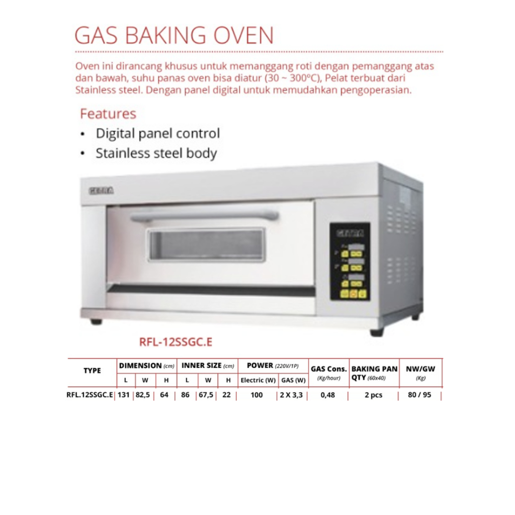 Jual GETRA RFL-12SSGC.E /RFL12SSGC.E/ RFL 12 SSGC.E Low Pressure ( Gas ...