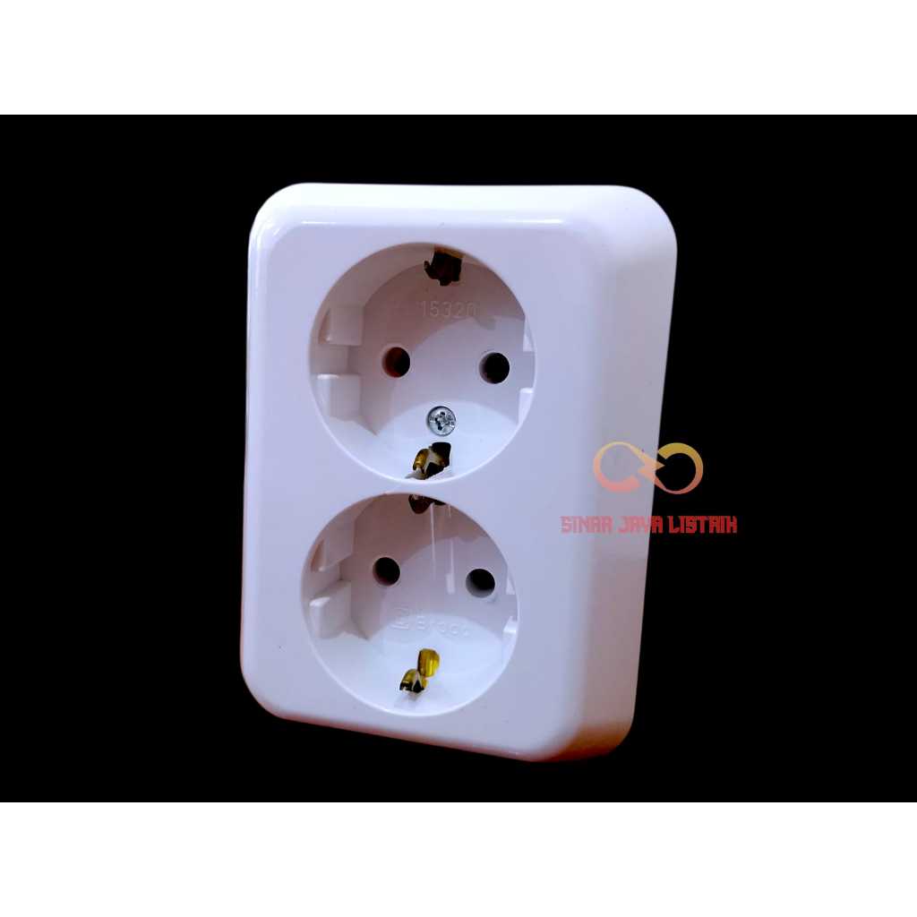Jual Broco Gracio Cream/Putih 15320 StopKontak + StopKontak dengan Arde ...