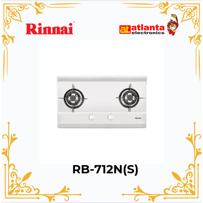 Jual Rinnai RB-712N S Kompor Gas Tanam Rinnai 2 Tungku Stainless Steel ...