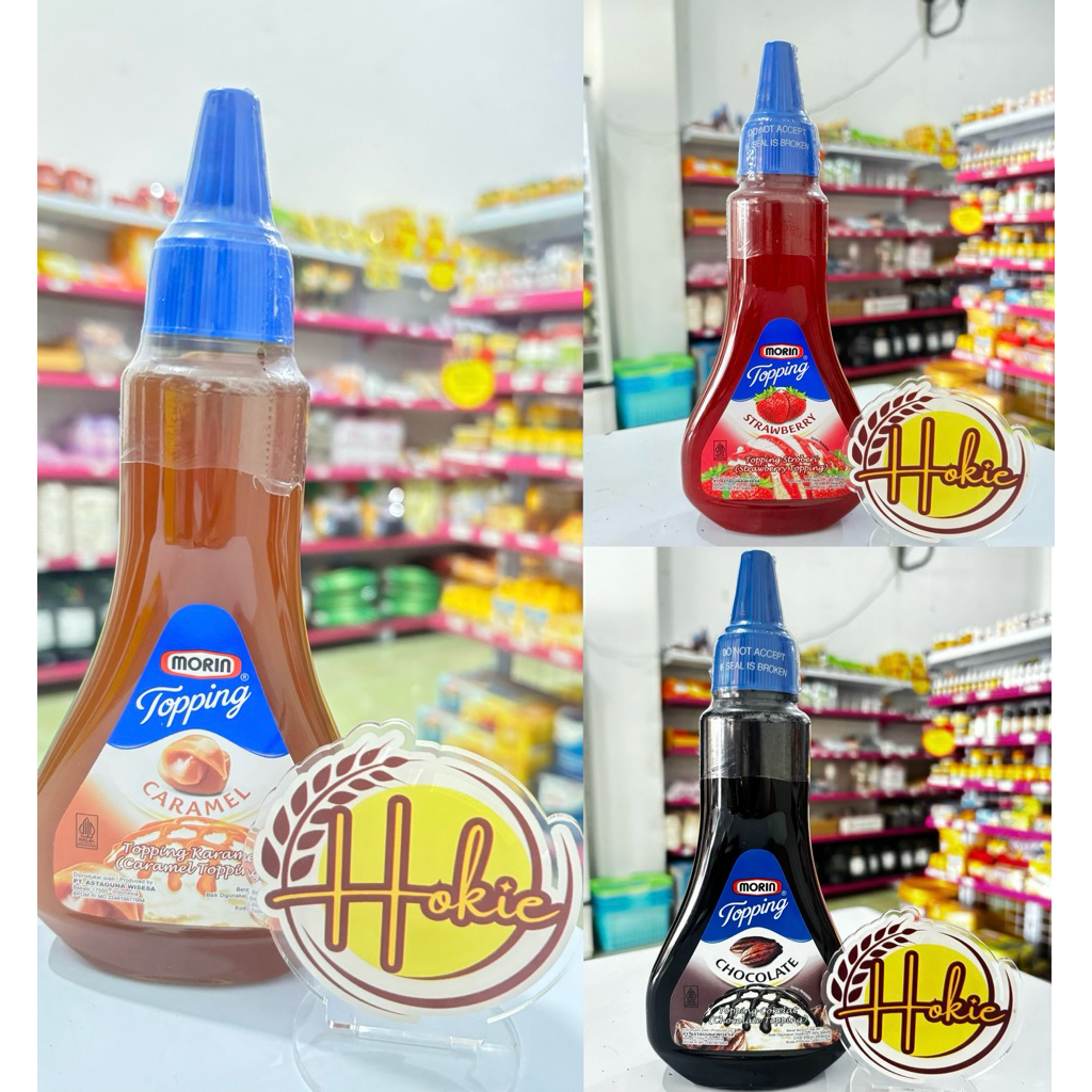 Jual Morin Topping Caramel Strawberry Chocolate 300gr | Shopee Indonesia