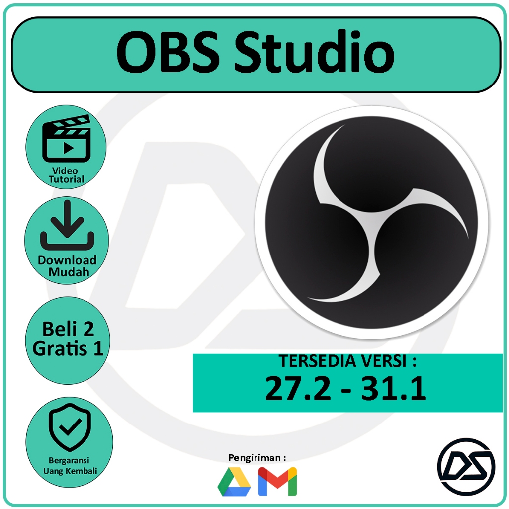 Jual OBS Studio V27.2.4 OBS Studio v31.1.2 terbaru 2025 full version ...