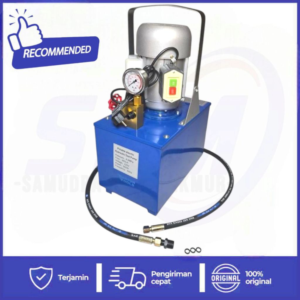 Jual 8 Mpa 80 Bar 360L/H Electric Pressure Test Pump 3DSY-80 BARTON ...