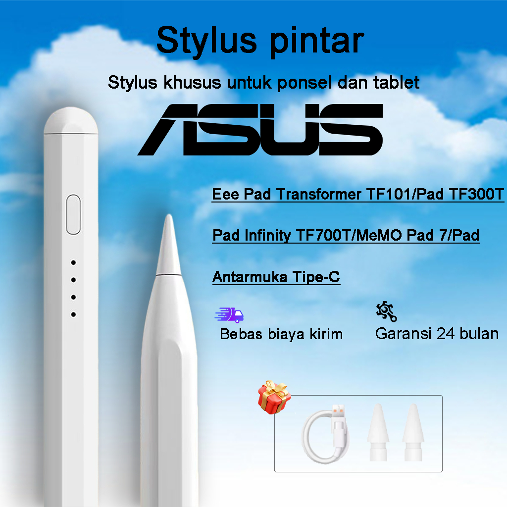 Jual ASUS Stylus Pen Capacitive Pencil for Stylus Magnetic Pen Berlaku ...
