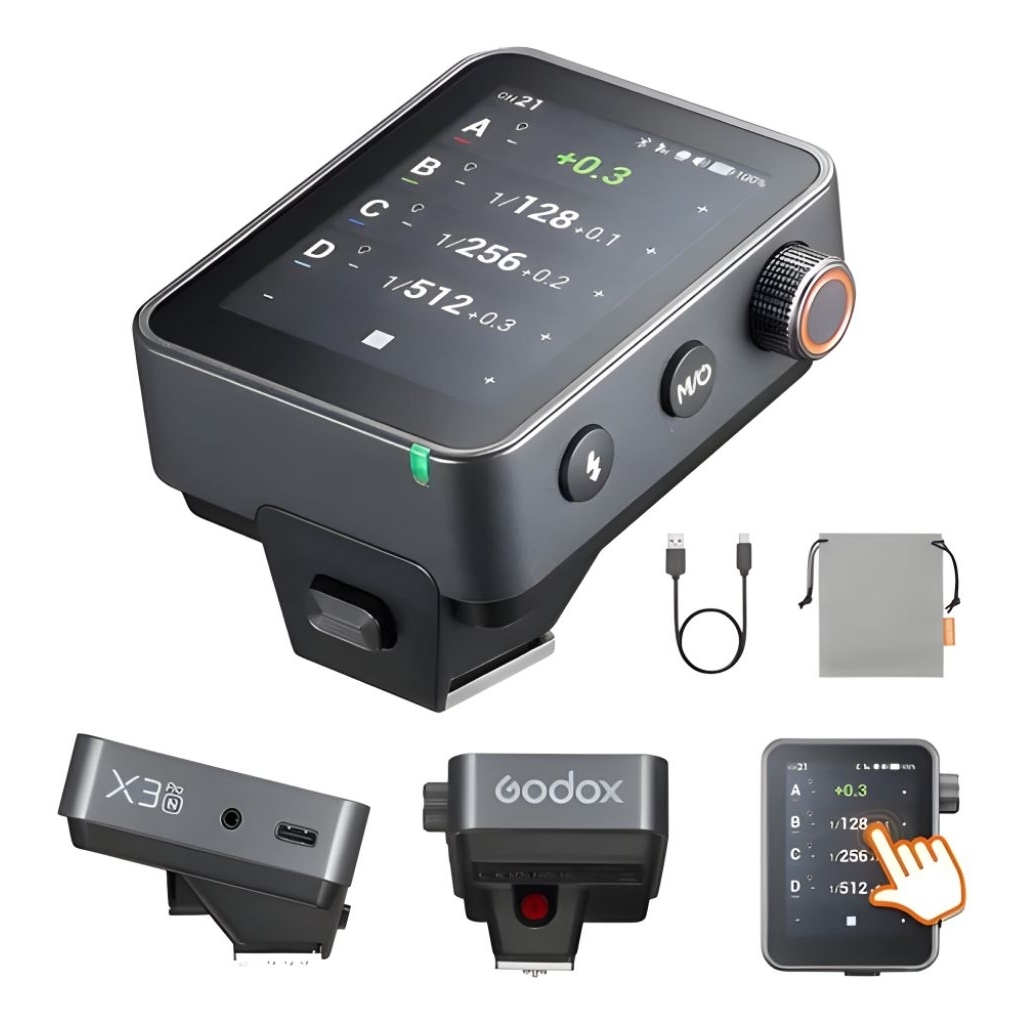 Jual Godox X3 PRO Nano TTL Sony Canon Wireless Flash Trigger x 3 Flashe ...
