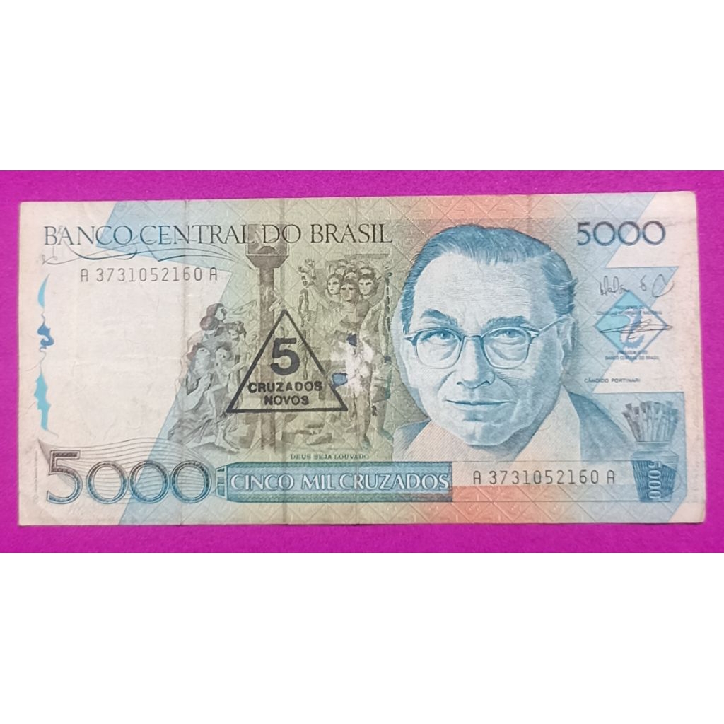 Jual UANG KERTAS BRASIL 5000 CRUZADOS | Shopee Indonesia