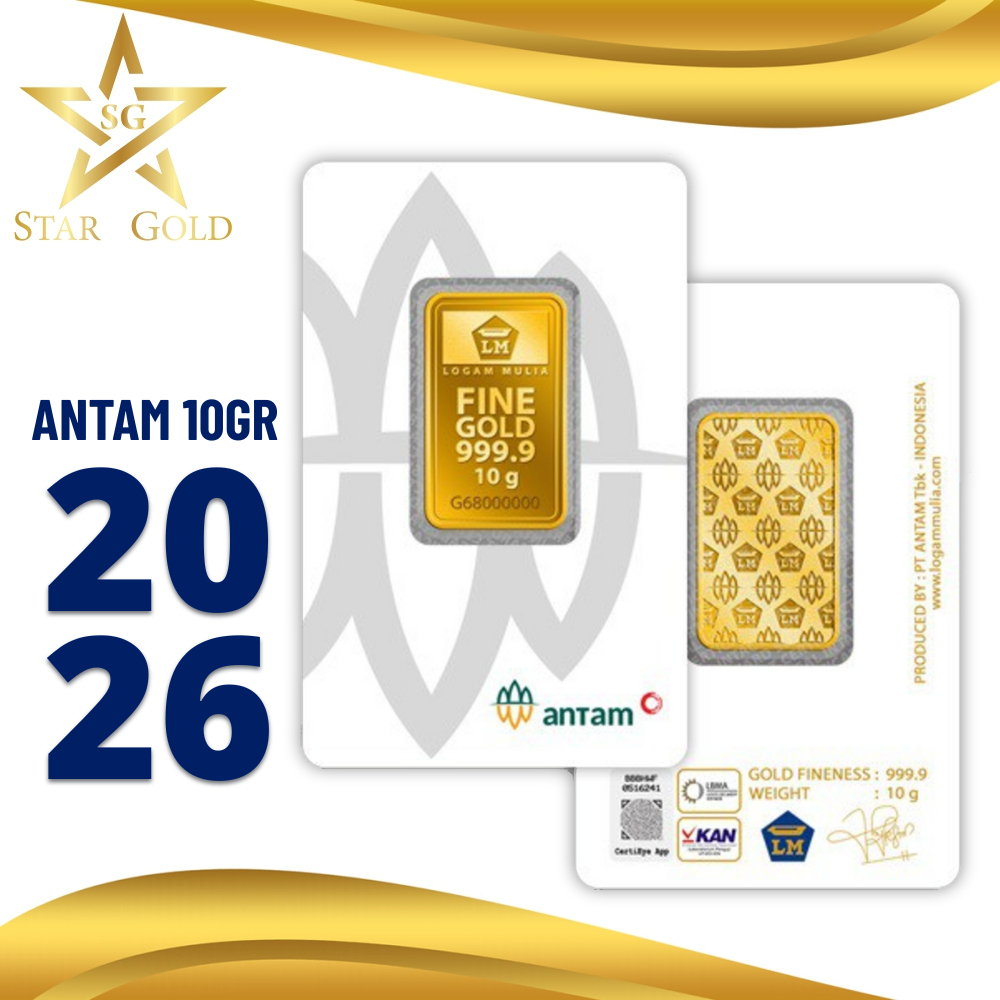 Jual Emas Antam 10 Gram Terlengkap & Harga Terbaru Juni 2026 | Shopee ...