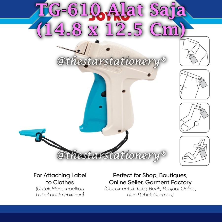 Jual (1 Biji) GROSIR Tag Gun JOYKO TG-610 / Tag Gun Alat Tembak Label ...