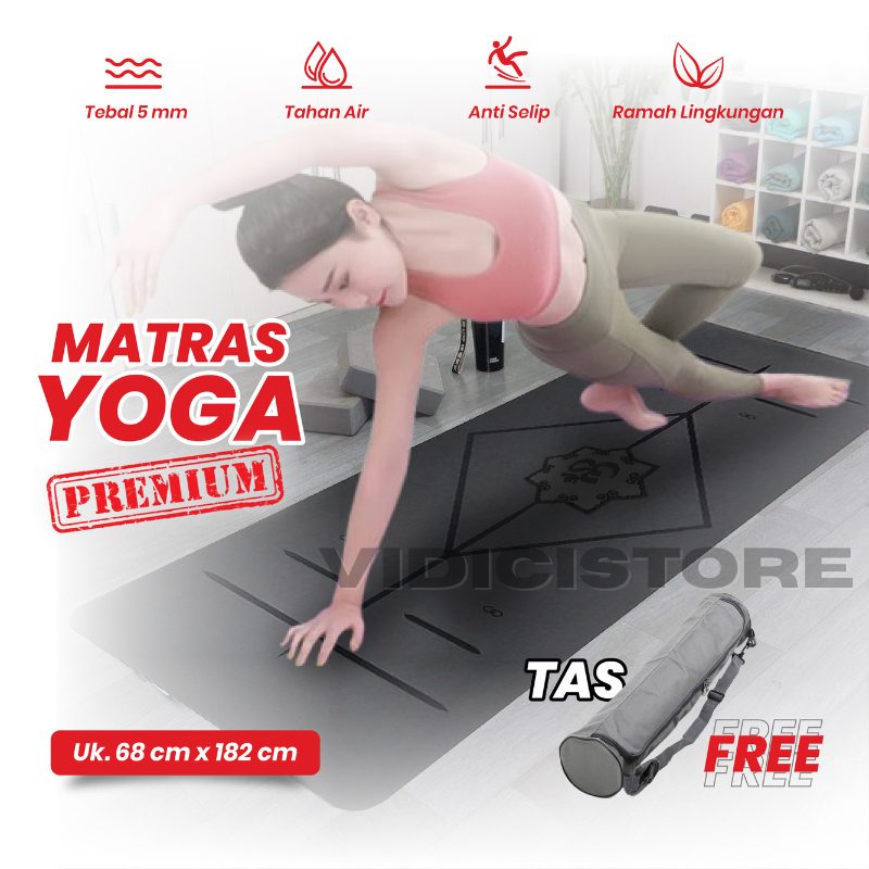 Jual MATRAS YOGA PREMIUM !!! MATRAS MATT RUBBER CANTIK HIGH QUALITY ...