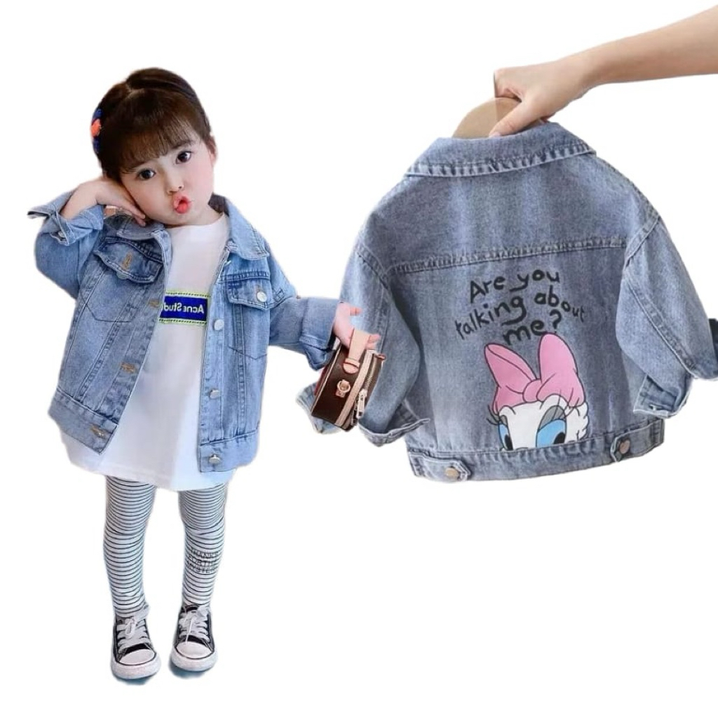 Jual JACKER JEANS ANAK LENGAN PANJANG /JACKET JEANS ANAK DAISY DUCK ...
