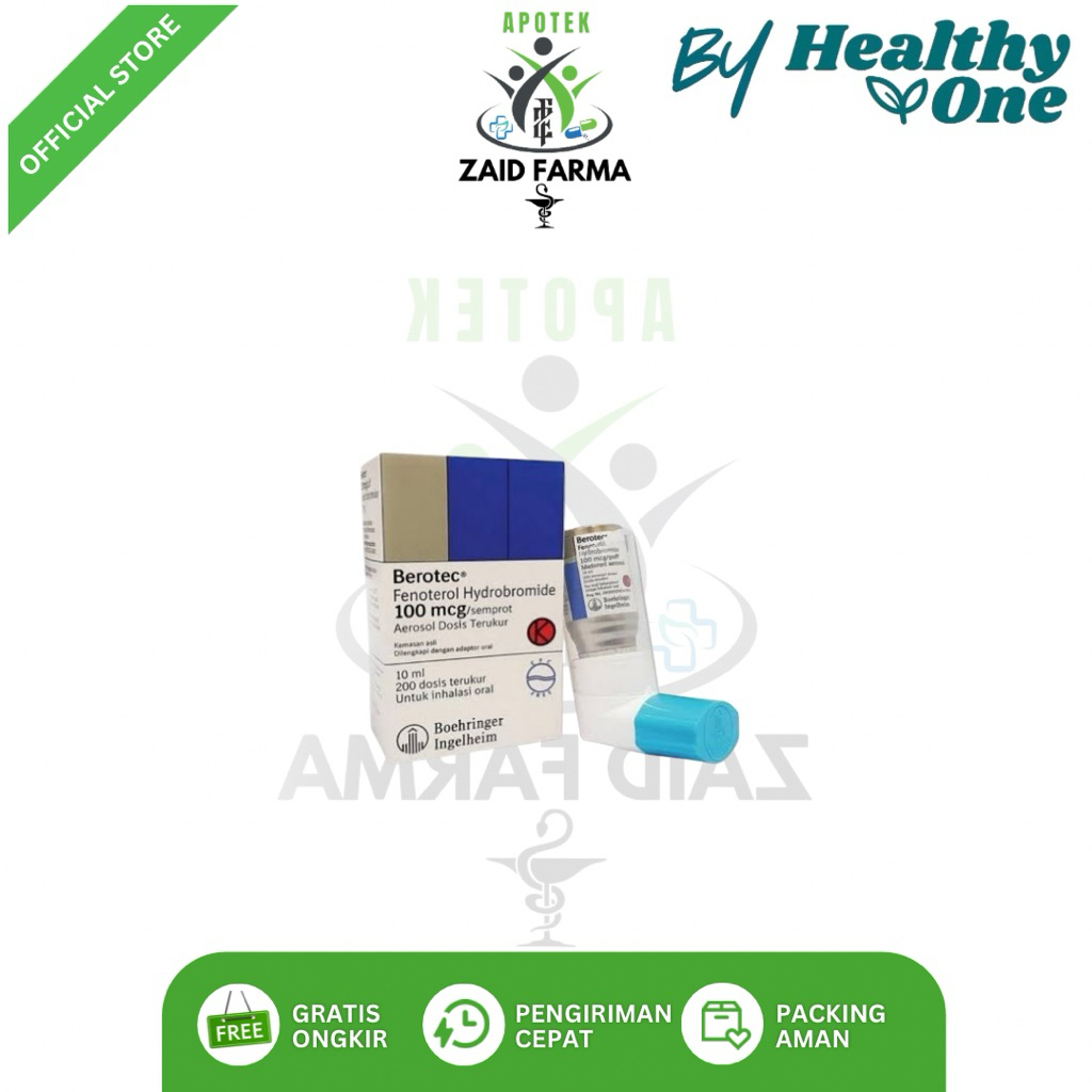 Jual BEROTEC MDI 100 MCG INHALER | Shopee Indonesia