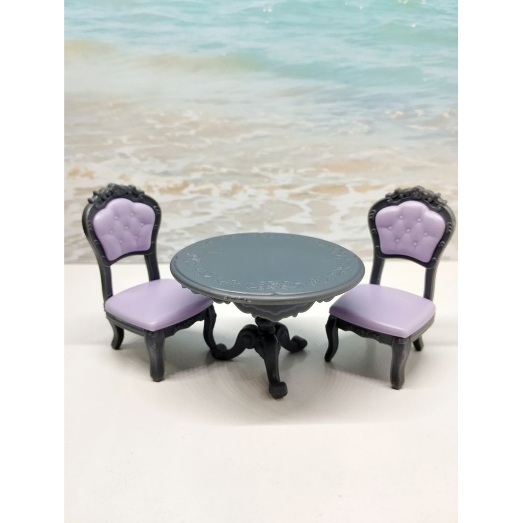 Jual Sylvanian Families Dining Table Classic Purple Preloved -fashion ...