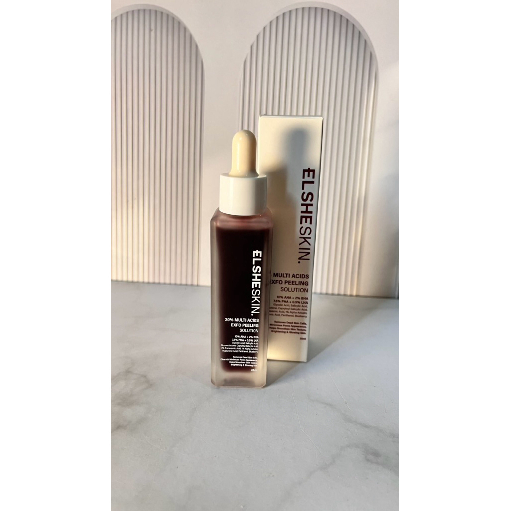 Jual ELSHESKIN 20% Multi Acids Exfo Peeling Solution 35ml | Shopee ...