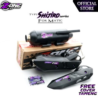Jual Z-One Knalpot Shijiro Series Z-ONE RACING Beat Mio Vario Aerox ...