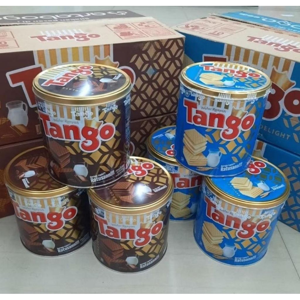 Jual Tango wafer kaleng 240 g | Shopee Indonesia