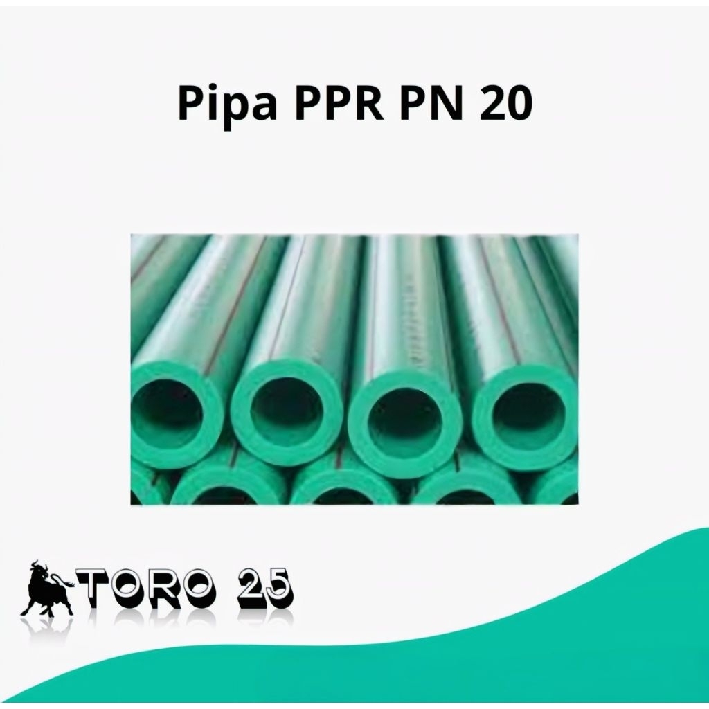 Jual Pipa PN20 PPR TORO 1/2 inch 4 mtr Pipa PN20 20mm Pipa PPR ATP ...