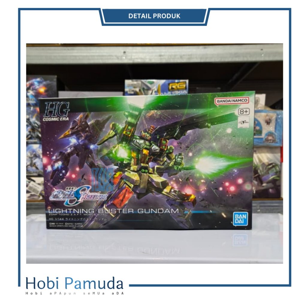 Jual HG Lightning Buster Gundam Bandai | Shopee Indonesia