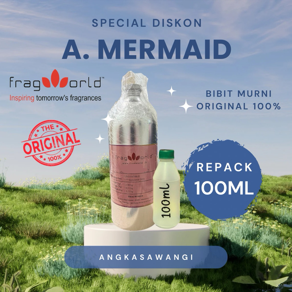 Jual Annasui Mermaid by Fragworld Kemasan Repack 100ML / Bibit Parfum ...