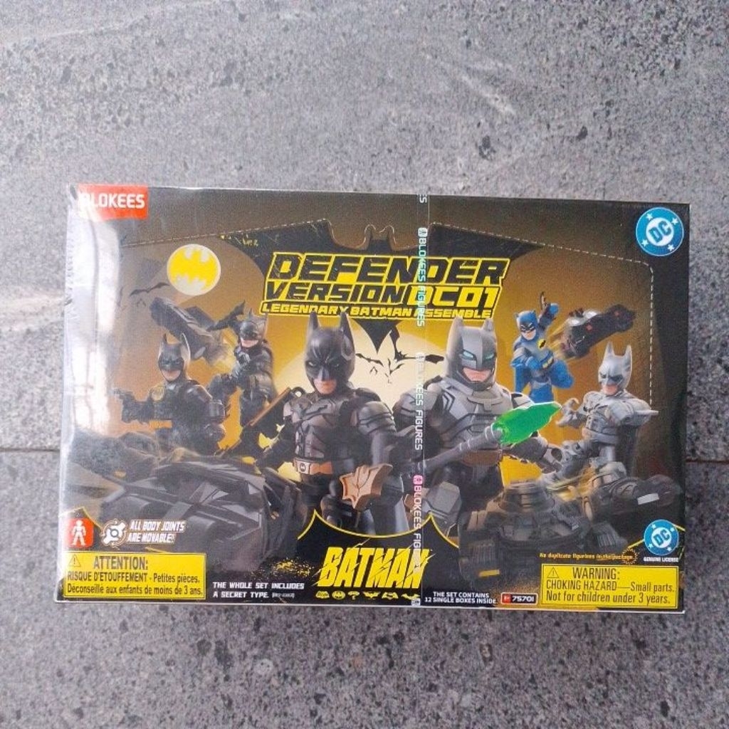 Jual Blokees Defender Version DC01 Legendary Batman Assemble Set Box ...