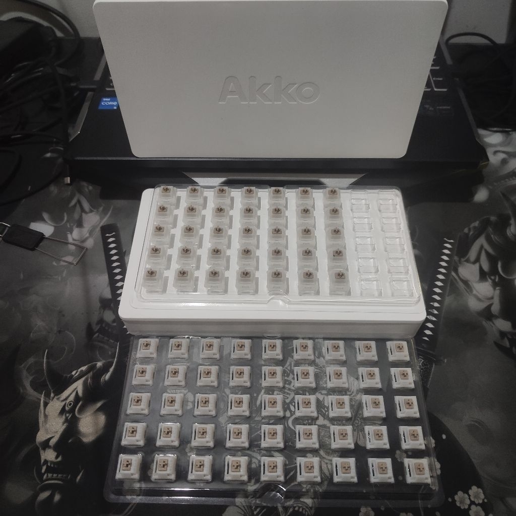 Jual Keygeek Rye Linear Switch 45g Mechanical Keyboard - 80 Pcs + Bonus ...