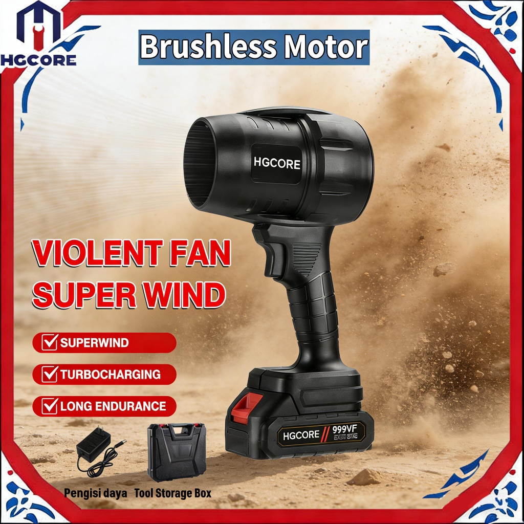 Jual HGCORE Blower Baterai Turbo | Mesin Blower Tanpa Kabel (Cordless ...