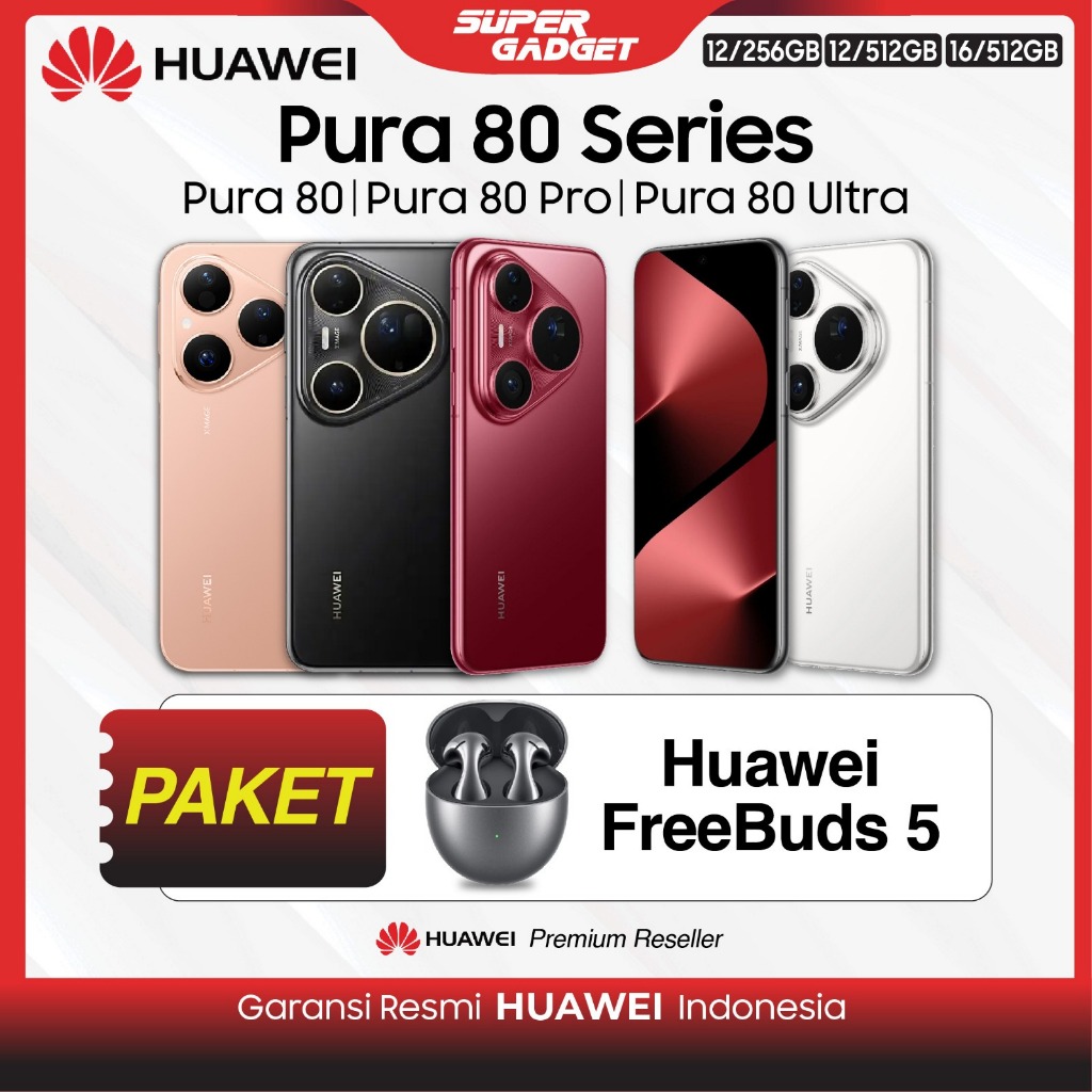 Jual Huawei Pura 80 Pro Ultra 12/256 12/512 16/512 GB 256GB 512GB HP ...
